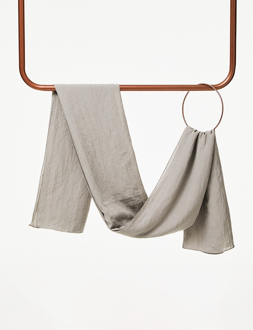 Krash Shawl Light Grey