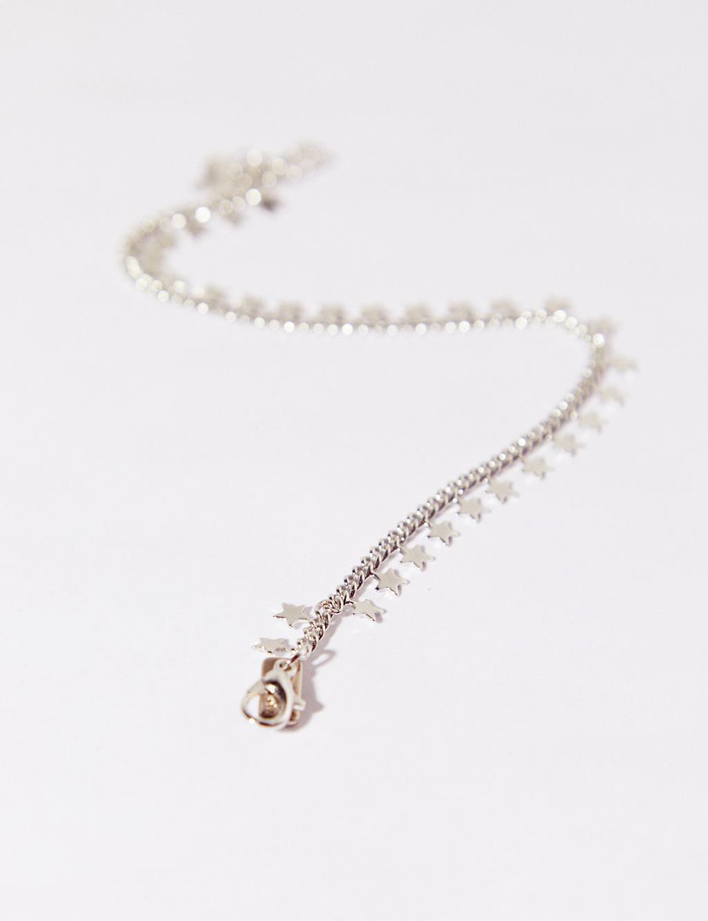 Yıldız Pul Detaylı Halhal Gümüş